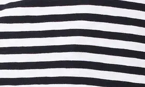 NIC+ZOE Stripe Bateau Neck Top