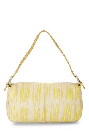 Fendi Python Baguette - Yellow
