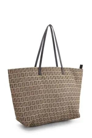 Fendi Zucchino Roll Tote Bag