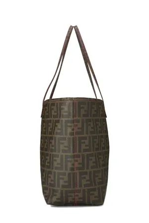 Fendi Zucca Coated Canvas Roll Tote