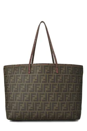 Fendi Zucca Coated Canvas Roll Tote