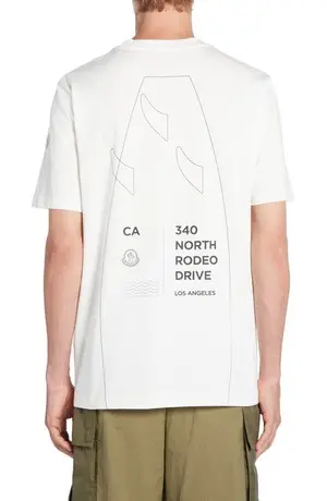 Moncler Rodeo Drive Graphic T-shirt