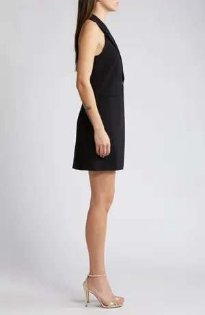 French Connection Sleeveless Blazer Minidress