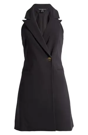 French Connection Sleeveless Blazer Minidress