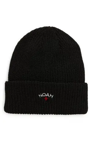 NOAH Noah Core Logo Beanie Black