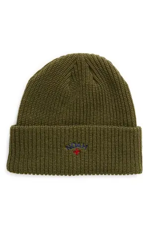 NOAH Noah Core Logo Beanie Olive