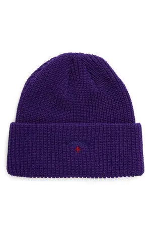NOAH Noah Core Logo Beanie Purple