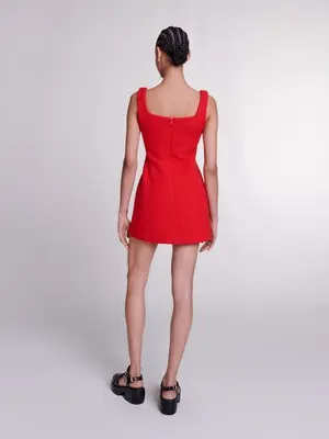 Maje Short Tweed Dress