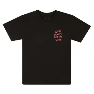 ANTI SOCIAL SOCIAL CLUB Anti Social Social Club "Wild Life" Short-Sleeve T-Shirt Black