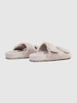 REISS Farrah Wool Sliders