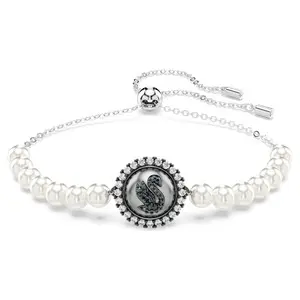 SWAROVSKI Swarovski Swan Motif Bracelet Gray