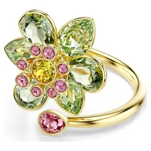 SWAROVSKI Idyllia Open Ring - Green