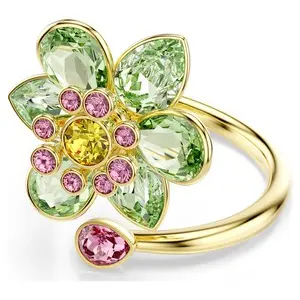 SWAROVSKI Idyllia Open Ring - Green