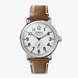 Shinola The Runwell 41mm Watch - White