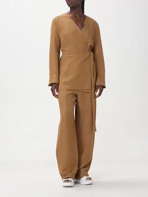 Fabiana Filippi Belted Jacket - Sand