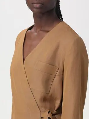 Fabiana Filippi Belted Jacket - Sand