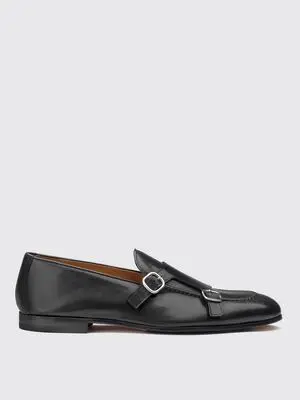 DOUCAL'S Monk Strap Loafers - Black