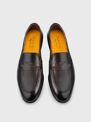 DOUCAL'S Penny Loafers - Brown