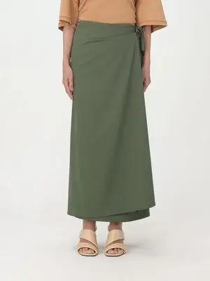 LEMAIRE Wrap Skirt - Bottle Green