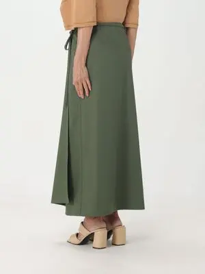 LEMAIRE Wrap Skirt - Bottle Green