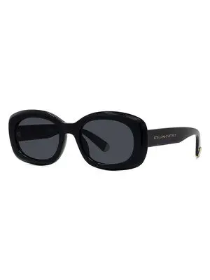 Stella McCartney Square Shiny 52mm Sunglasses