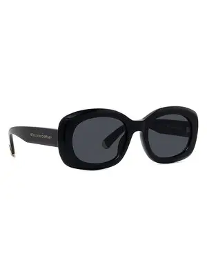 Stella McCartney Square Shiny 52mm Sunglasses