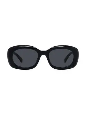 Stella McCartney Square Shiny 52mm Sunglasses