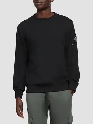 Moose Knuckles Hartsfield Crewneck Sweater - Black