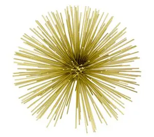 HOMEROOTS 10' Antique Goldtone Finish Large Urc Hin Sphere