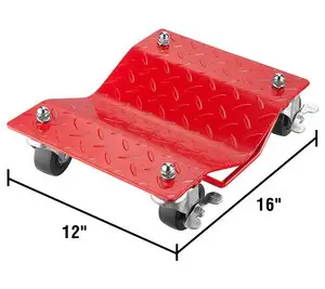 STALWART 4-piece Car Jack Tire Skates