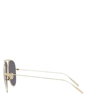 Givenchy Gvspeed Pilot Sunglasses 59mm - Gold/gray Solid