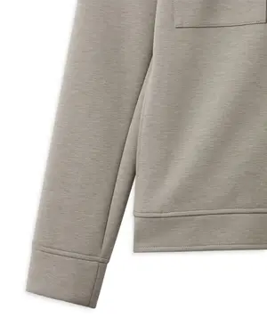 REISS Medina Interlock Zip-up Jacket