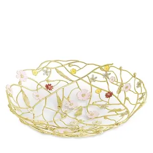 Michael Aram Wildflowers Basket - Gold