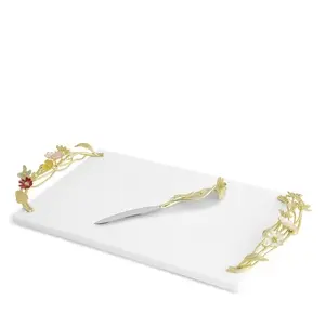 Michael Aram Wildflowers Cheeseboard With Knife