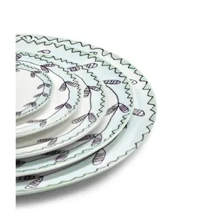 SERAX Marni Blossom Milk Salad Plate