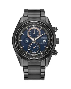 Citizen Radio Control Chronograph 43mm - Blue/black