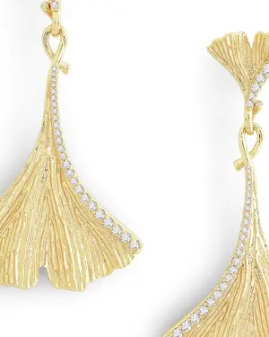 ANABEL ARAM Gingko Drop Earrings