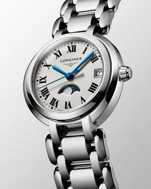 LONGINES Primaluna Watch - White/silver