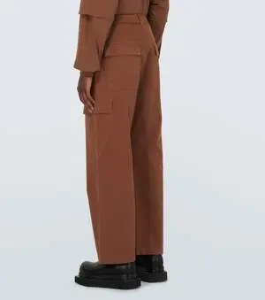 Rick Owens Lido Cotton Cargo Pants