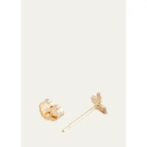Alison Lou 14k Yellow Snake Stud Earring