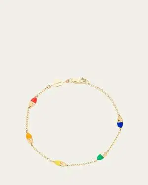 Alison Lou 14k Yellow Gold Pill By-the-yard Bracelet - Multi