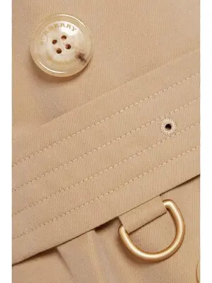 Burberry Kensington Organic Cotton-gabardine Trench Coat - Neutrals