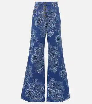 Etro Floral Jeans For Women