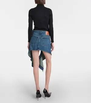 Y/project Evergreen Denim Miniskirt