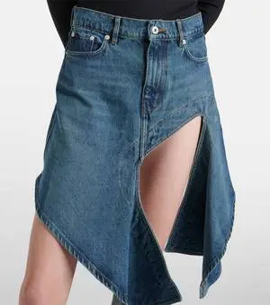 Y/project Evergreen Denim Miniskirt