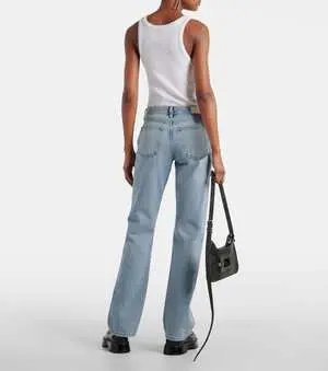 RE/DONE Easy Mid-rise Straight Jeans