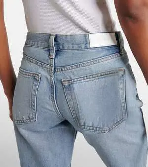 RE/DONE Easy Mid-rise Straight Jeans