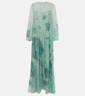 Costarellos Sheer Dresses