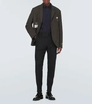 UNDERCOVERISM Wool Tapered Trousers