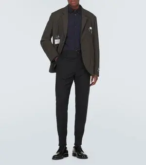 Undercover Wool Tapered Trousers